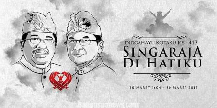 Dirgahayu Kota Singaraja ke 413 - Balipuspanews.com