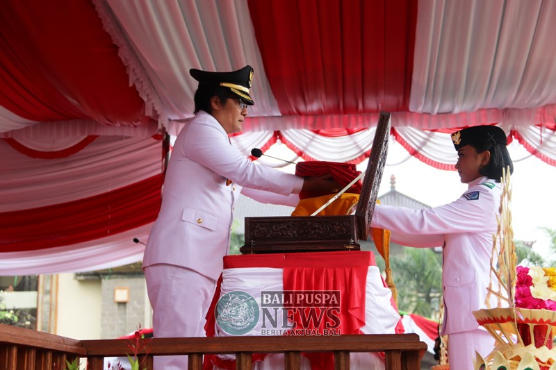 Peringatan HUT ke-73 Kemerdekaan RI di Badung Tertib dan Khidmat - Balipuspanews.com