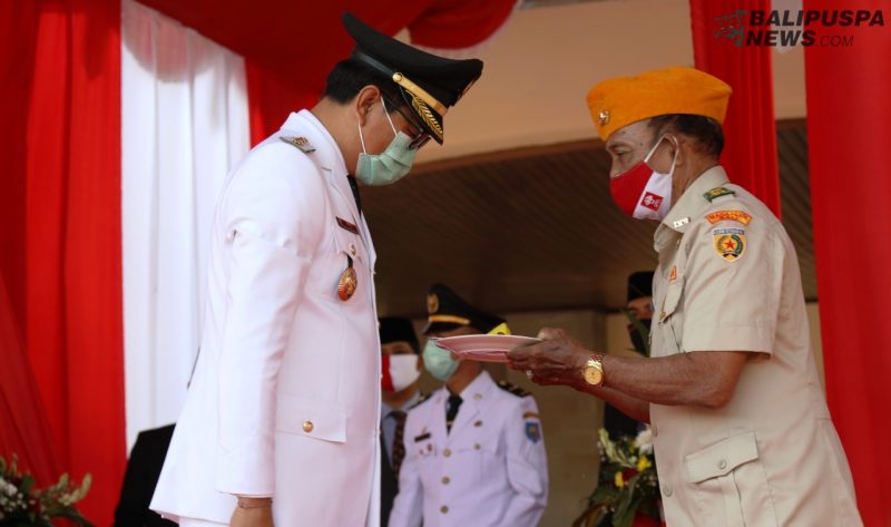 Upacara Penurunan Bendera HUT RI ke-75 di Kabupaten Badung Dilanjutkan Dengan Syukuran ...
