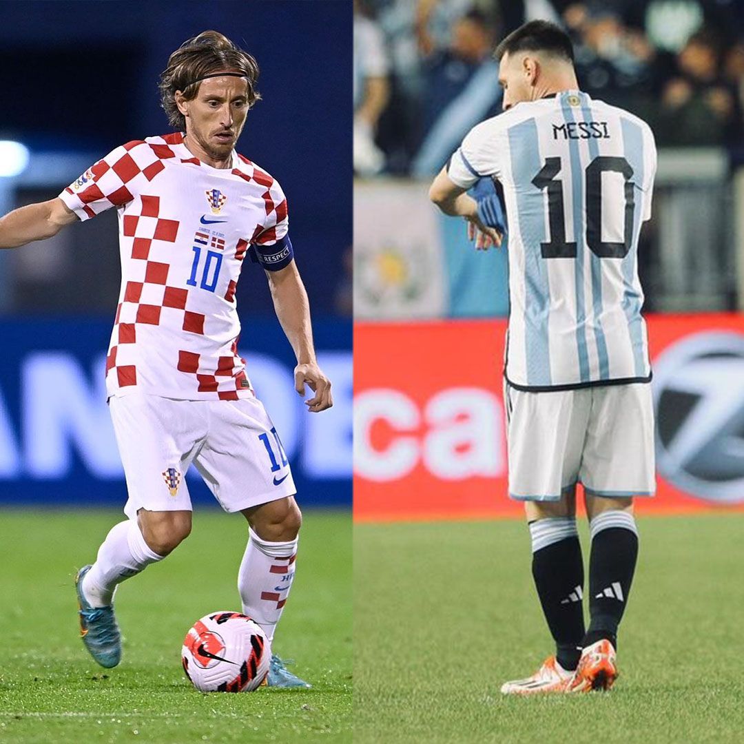 Luka Modric Dan Kroasia Berdiri Antara Lionel Messi Dan Final Piala ...