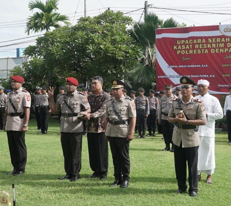 Putra Papua Kompol Laorens Jabat Kasatreskrim Polresta Denpasar - Balipuspanews.com