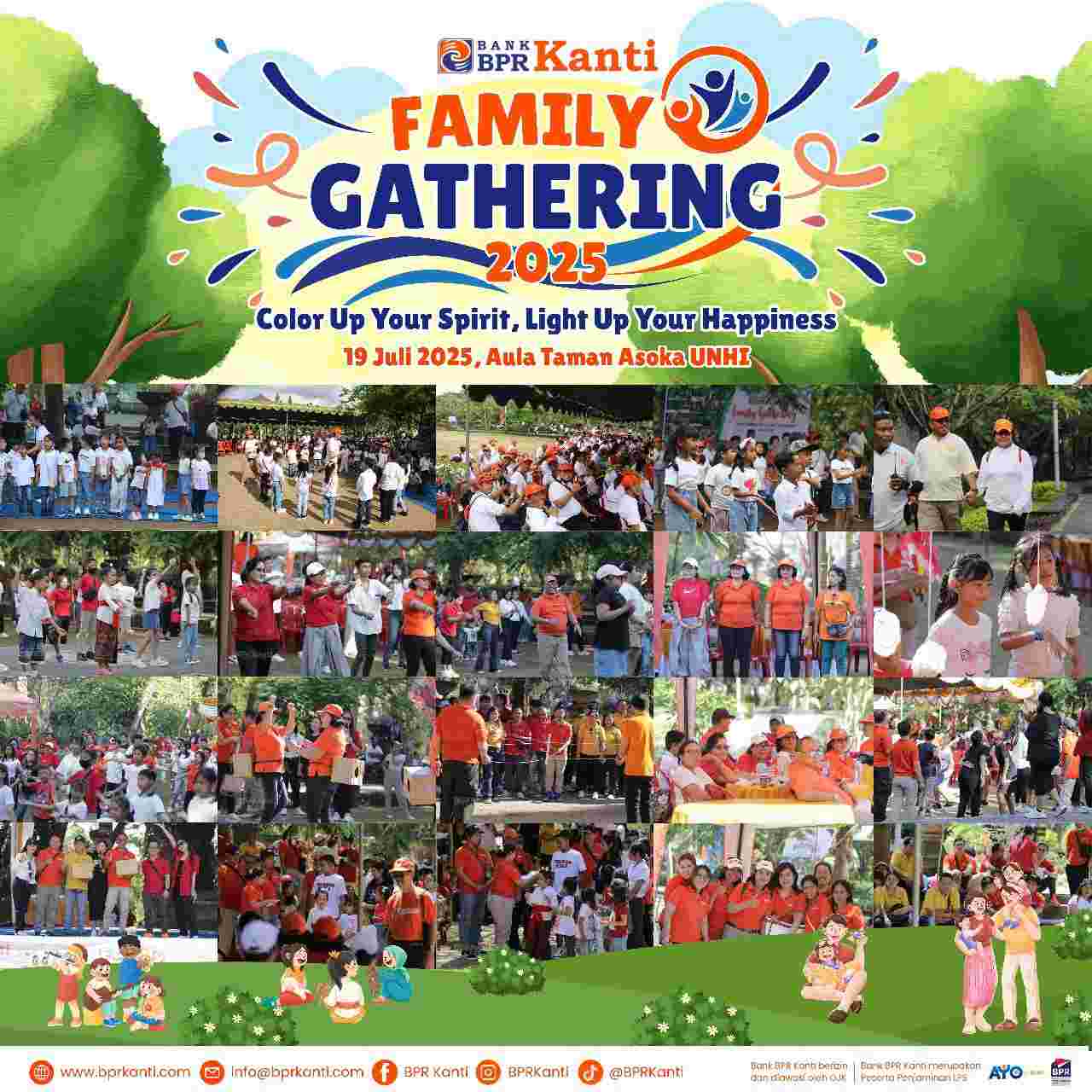 Family Gathering BPR Kanti 2025, Semarak Kebersamaan dan Semangat ...