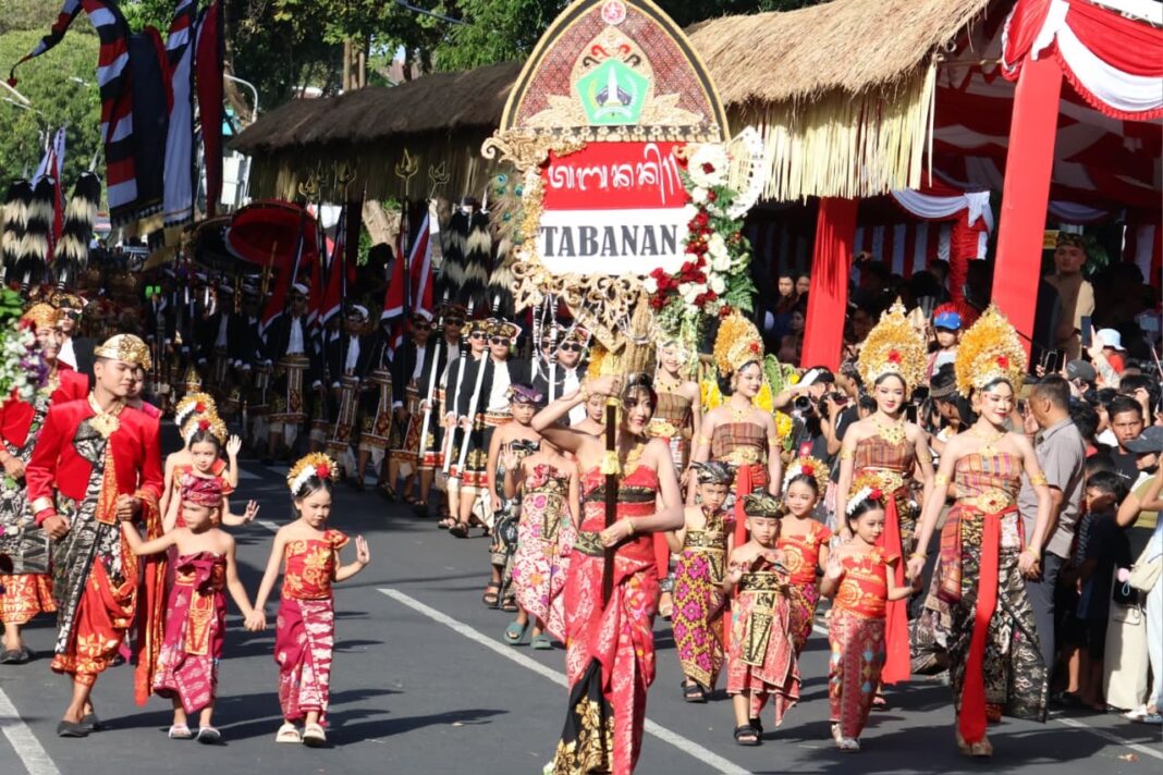 Tabanan Tampil Memukau di Peed Aya PKB XLVIII 2026, Angkat Tradisi ...
